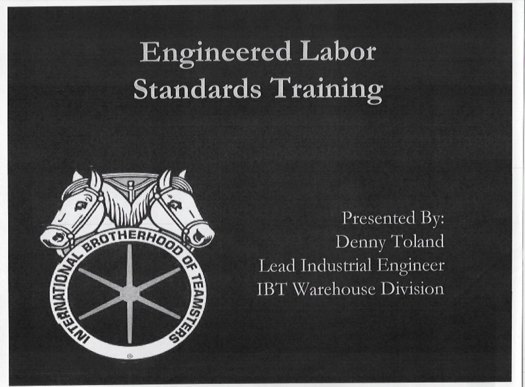 Toolkit: Getting Ahead of Production Standards